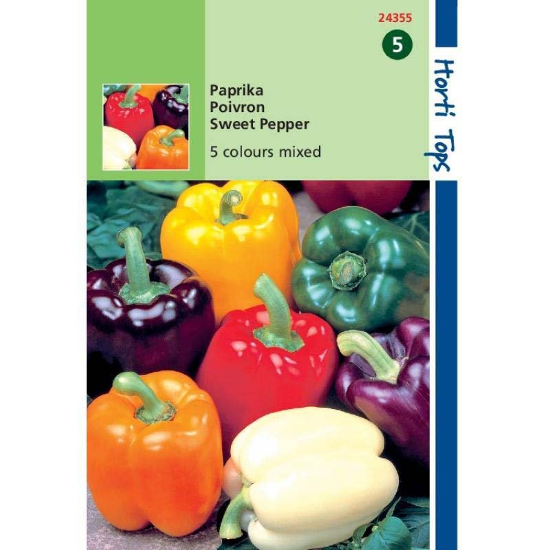 Capsicum annuum 5 Colours Mixes